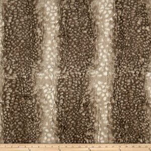 shannon minky luxe cuddle fawn cappuccino, fabric by the yard