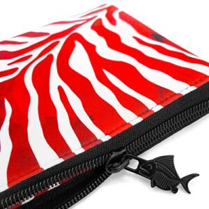 Zebra Z-Grip Smooth - Limited Edition Funky Flame Design - Pack of 10 Black Ink Pens with Matching Pencil Case