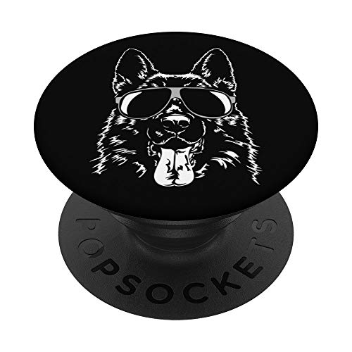 Funny Proud German Shepherd cool dog lover breed gift PopSockets PopGrip: Swappable Grip for Phones & Tablets