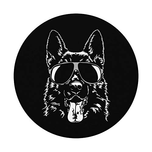 Funny Proud German Shepherd cool dog lover breed gift PopSockets PopGrip: Swappable Grip for Phones & Tablets