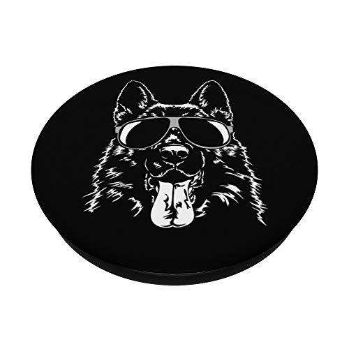 Funny Proud German Shepherd cool dog lover breed gift PopSockets PopGrip: Swappable Grip for Phones & Tablets