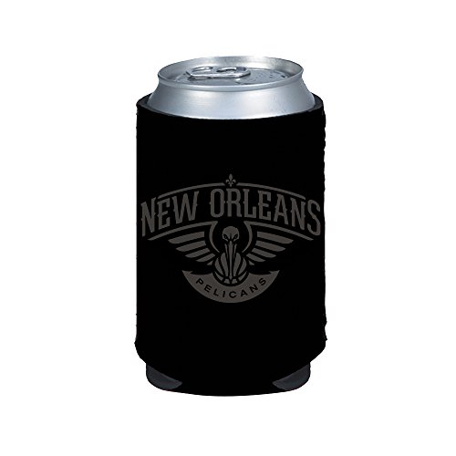 New Orleans Pelicans 2-Pack Black Tonal CAN Koozie Neoprene Holder Basketball