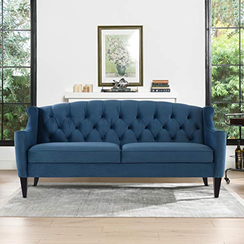 Jennifer Taylor Home Ken sofas, Satin Teal