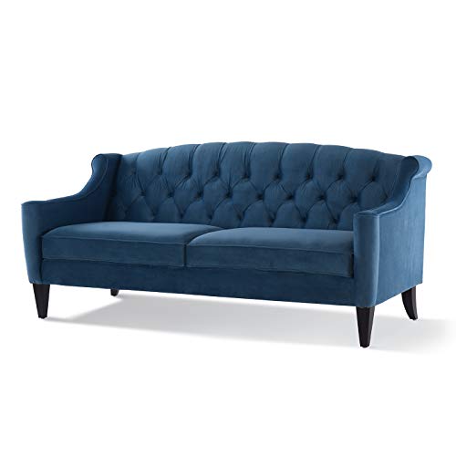 Jennifer Taylor Home Ken sofas, Satin Teal