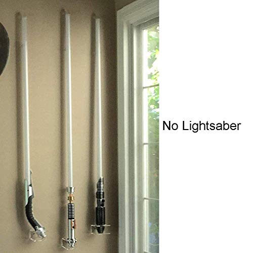 YYST Clear Light saber Wall Mount Wall Rack Wall Holder - Hardware Included.