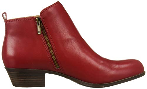 Lucky Brand Women's Basel Ankle Bootie, Garnet, 10