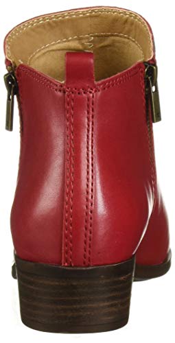 Lucky Brand Women's Basel Ankle Bootie, Garnet, 10