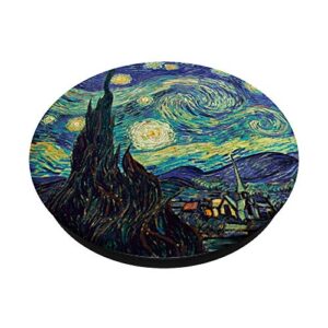 Starry Night Pop Socket - Van Gogh Art Gift PopSockets PopGrip: Swappable Grip for Phones & Tablets