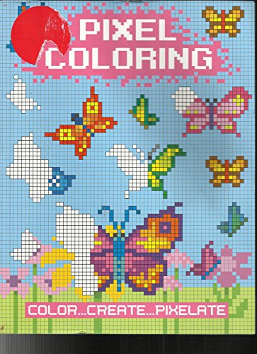 PIXEL COLORING MAGAZINE, COLOR * CREATE * PIXELATE