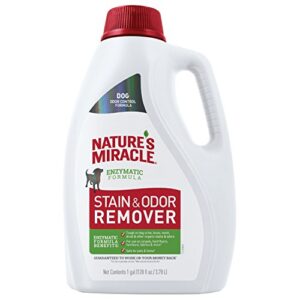 nature's miracle dog stain and odor remover, safe for your pets & home