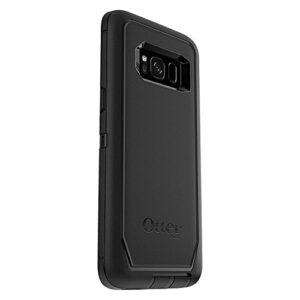 otterbox defender series for samsung galaxy s8+ plus (screen protector not included) - bulk packaging - black - (case only - holster not included)