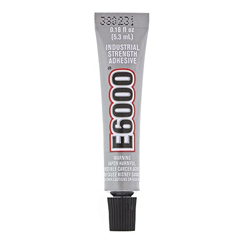 E6000 8-Pack 0.18 Ounce Bottles Industrial Strength Adhesive for Crafting and Pixiss Wooden Art Dotting Stylus Pens 5 pcs Set - Rhinestone Applicator Application Kit