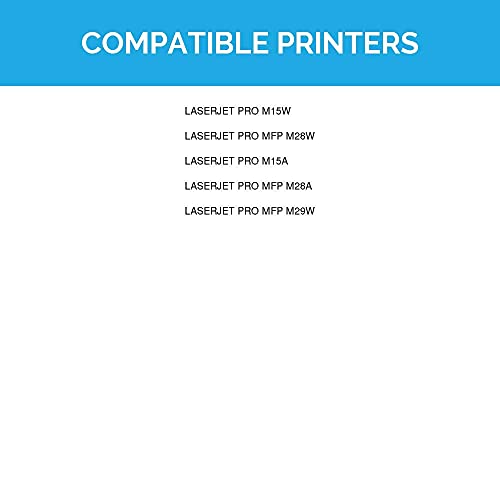 LD Products Compatible Replacement Toner Cartridges for HP 48A / CF248A for HP Laserjet M15w M15 MFP M29a M29w M28 M28a M28w M30w M31w M31 M14 M17 M16a M16w Laser Printer (Black)