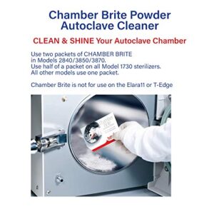 Tuttnauer TU-CB0010 Chamber Brite Powdered Autoclave Cleaner (Pack of 10)