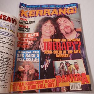 Kerrang! magazine(UK Publication) issue 524 December 10,1994 (Aerosmith/Therapy on cover)[single issue magazine]WEAR on COVER, CORNERS