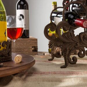 Acanthus 3 Wine Bottle Holder