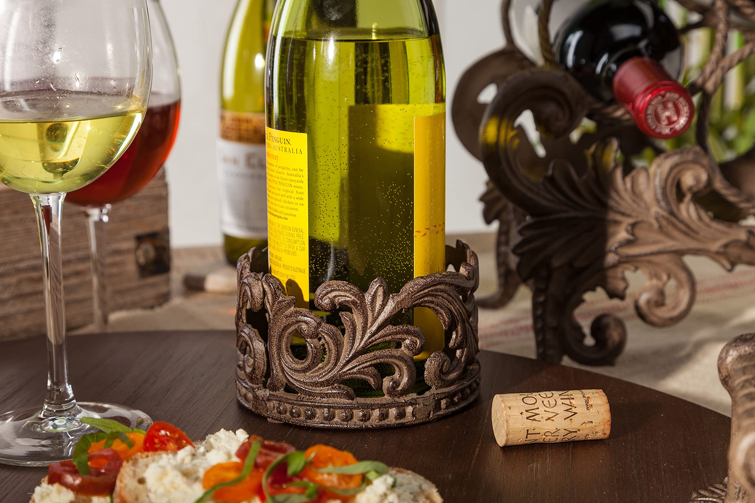 Acanthus 3 Wine Bottle Holder