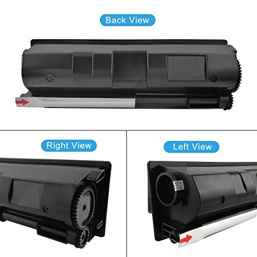 VICTORSTAR Compatible Toner Cartridges 2 Blacks TK1142 TK-1142 for Kyocera MITA FS-1035MFP, FS-1135MFP, Kyocera ECOSYS M2035DN M2535DN Laser Printers