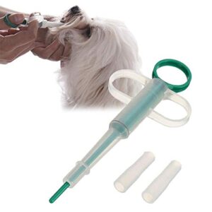 anzero pets feed solid pills gun pet pill dispenser dog pill dispenser cat pill shooter tablet soft tip syringe pet medical feeding dispenser for small pet