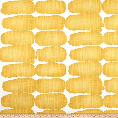 Premier Prints Shibori Dot Brazilian Yellow, Fabric by the Yard