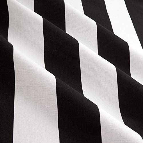 Premier Prints Vertical Stripe Black/White, Fabric by the Yard