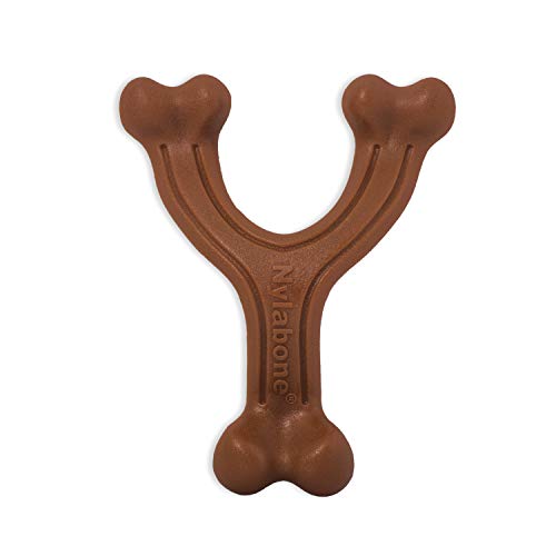 Nylabone Ergonomic Hold & Chew Wishbone Power Chew Durable Dog Toy Large - Up to 50 lbs.