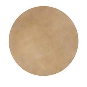 Linon Table, Light Natural Brown, 42 x 42 x 30