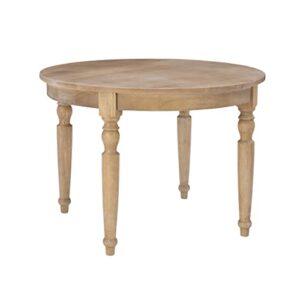 Linon Table, Light Natural Brown, 42 x 42 x 30