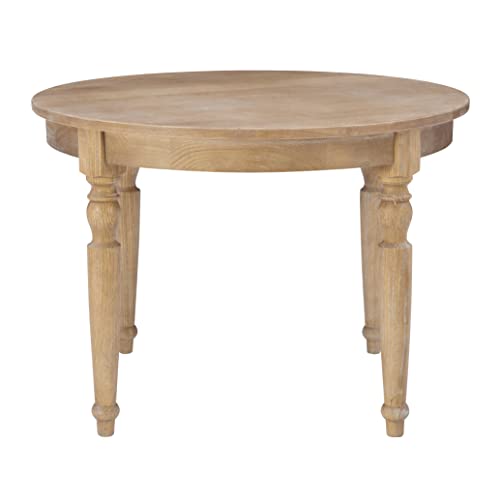 Linon Table, Light Natural Brown, 42 x 42 x 30