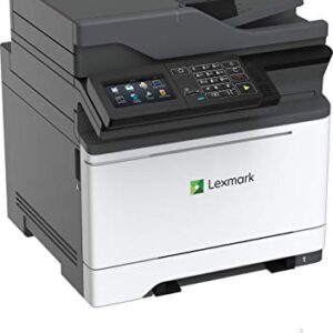 Lexmark MC2640adwe Multifunction Color Laser Printer with Duplex Printing, 40 ppm, Built in Wi-Fi (42CC580)m White/ Gray, Medium