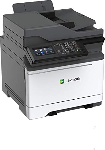 Lexmark MC2640adwe Multifunction Color Laser Printer with Duplex Printing, 40 ppm, Built in Wi-Fi (42CC580)m White/ Gray, Medium