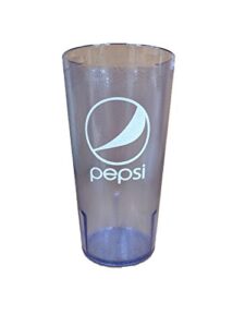 g.e.t. 6624-bp-ec 24 oz. blue tumbler pepsi, pepsi (pack of 4)