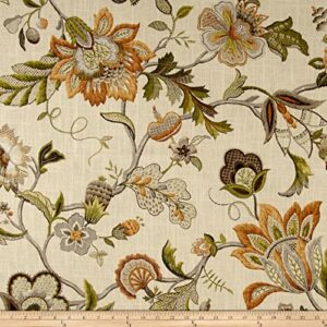 p kaufmann brissac linen amber, fabric by the yard