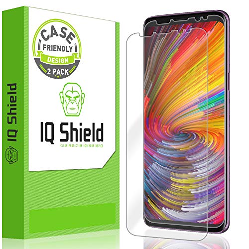 IQShield Screen Protector Compatible with Galaxy S9 (2-Pack)(Case Friendly)(Ultimate Version 2) Anti-Bubble Clear Film