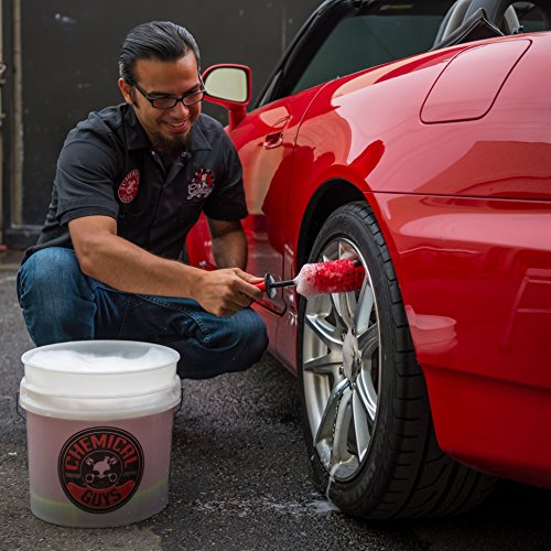 Chemical Guys ACC607 1 Pack Little Red Rocket Detailing Brush