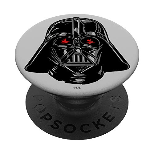 Star Wars Darth Vader Shiny Helmet PopSockets PopGrip: Swappable Grip for Phones & Tablets