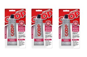 amazing goop 160012 automotive adhesive - 1 fl oz, 3-pack