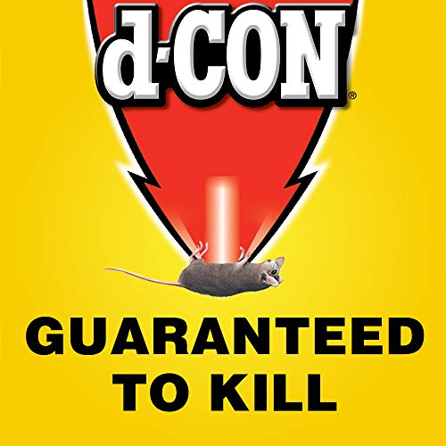 d-CON Refillable Corner Fit Mouse Bait Station, 1 Trap + 18 Bait Refills