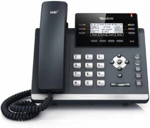 yealink ultra-elegant ip phone sip-t41p poe, power supply not included (renewed)