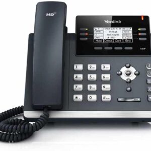 Yealink Ultra-Elegant IP Phone SIP-T41P PoE, Power Supply Not Included (Renewed)