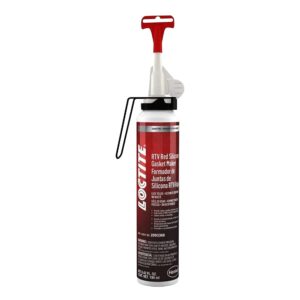 loctite si 596 superflex red rtv silicone for automotive: sensor-safe, high temp | red, 190ml aerosol can (pn: 492001-2093360)