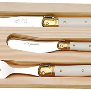 Jean Dubost Laguiole 3Pc Cheese Set