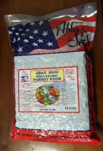 abba 3500 wholesome parrot food 5lb