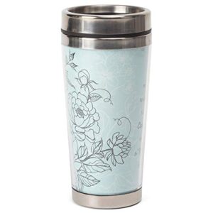 Serenity Prayer 16 Oz Stainless Steel Travel Mug with Lid