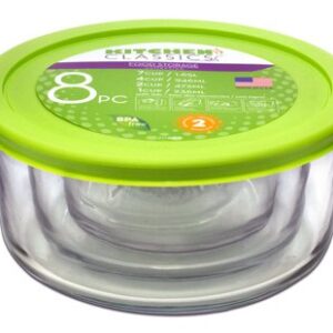 Food Storage 8pc Nesting