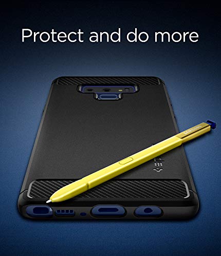 Spigen Rugged Armor Designed for Galaxy Note 9 Case (2018) - Matte Black