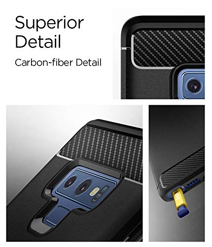 Spigen Rugged Armor Designed for Galaxy Note 9 Case (2018) - Matte Black