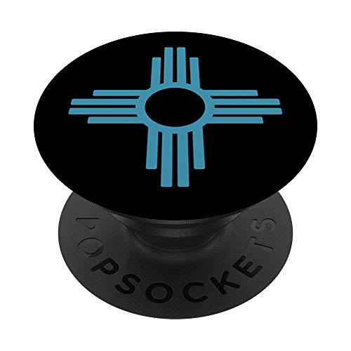 New Mexico Zia Symbol PopSockets PopGrip: Swappable Grip for Phones & Tablets