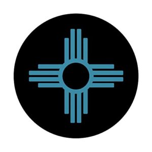 New Mexico Zia Symbol PopSockets PopGrip: Swappable Grip for Phones & Tablets