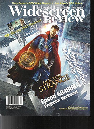 WIDESCREEN REVIEW, THE ESSENTIAL HOME THEATRE RESOURCE FEBRUARY, 2017 NO.2